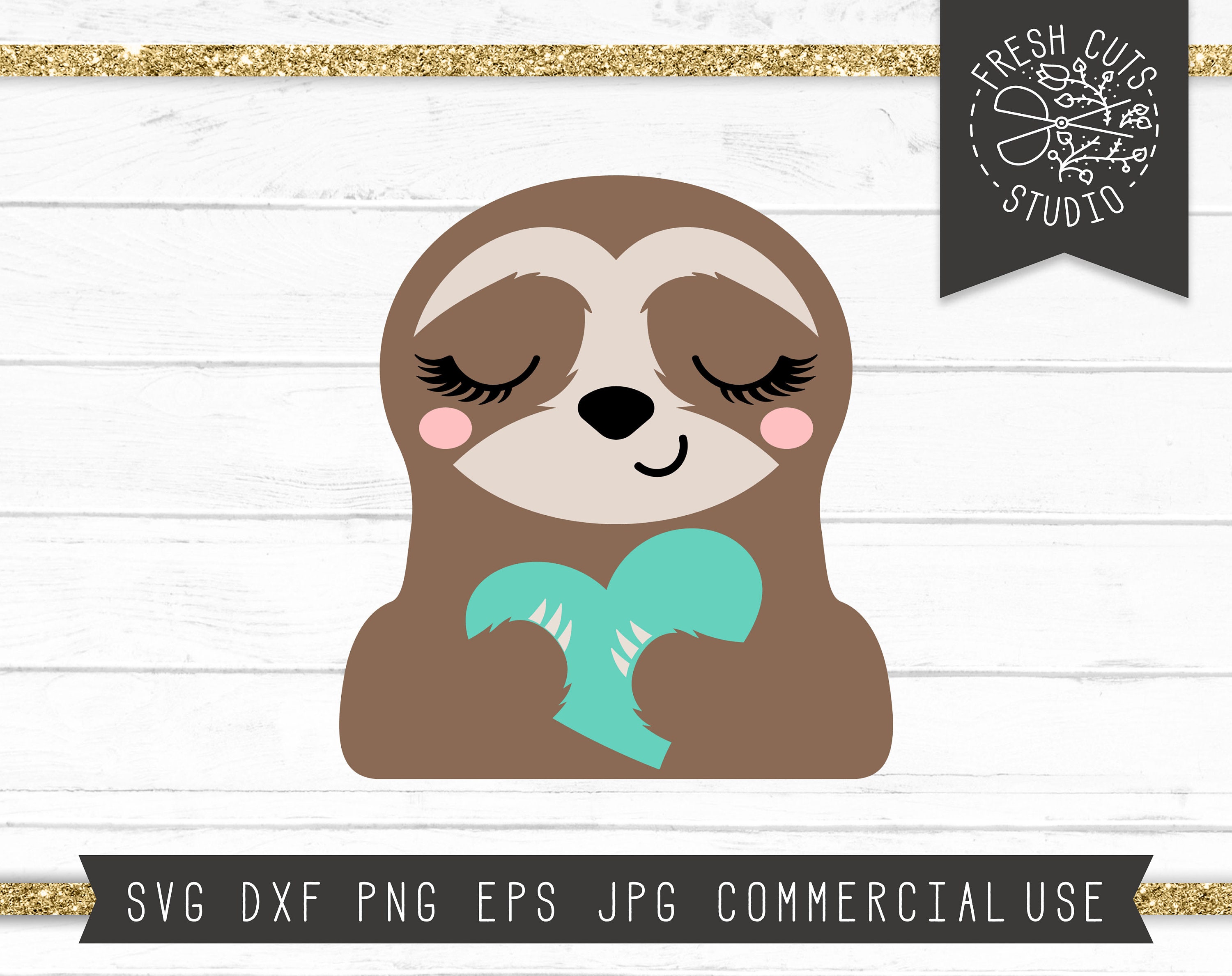 Sloth SVG Cut File for Cricut Sloth Face Svg Sloth Cut File - Etsy UK
