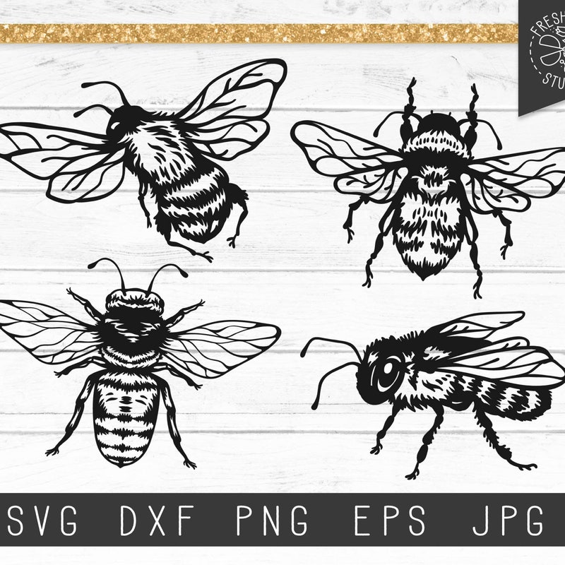 Bee Svg - Etsy
