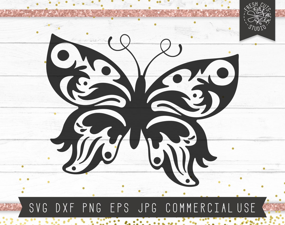 Butterfly Svg Cut File Instant Download Design for Cricut, Silhouette ...
