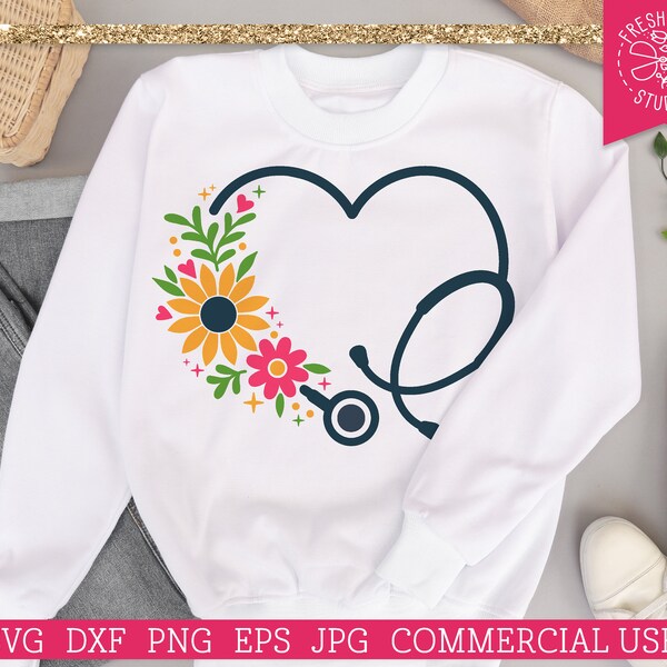 Floral Stethoscope - Etsy