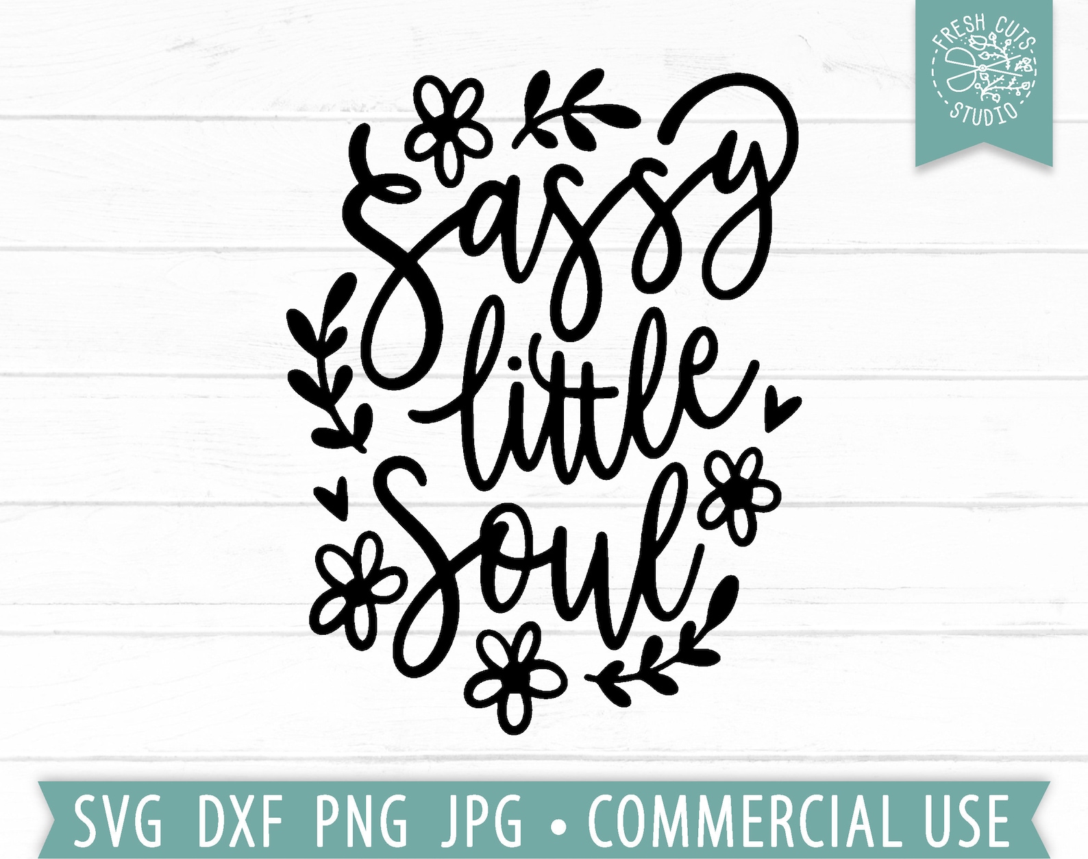 Sassy Little Soul SVG for Girl, Pretty Baby SVG Cut File, Baby Girl ...