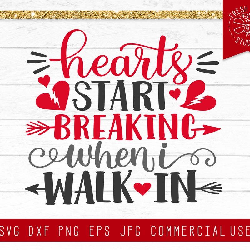 Heart Breaker Svg - Etsy