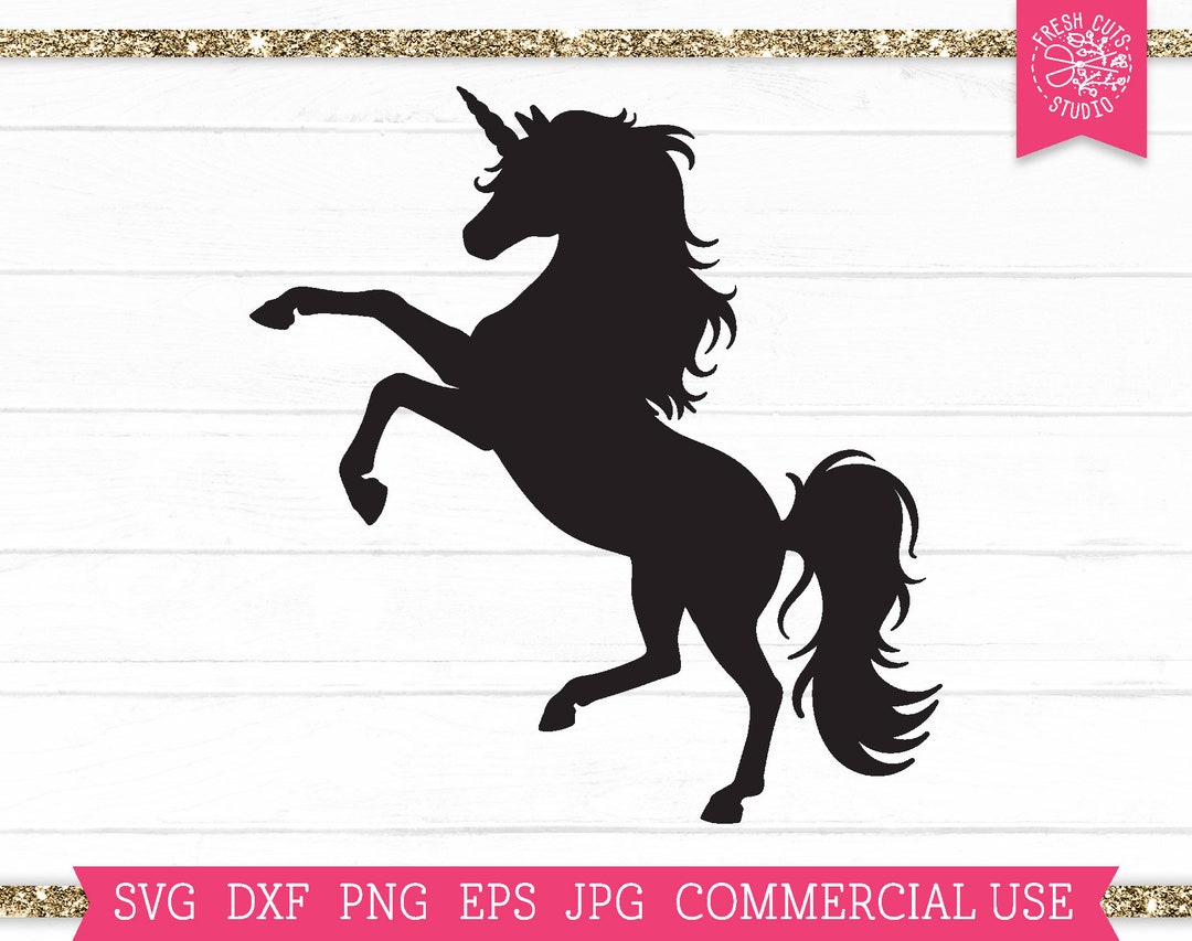 Unicorn SVG Cut File for Cricut, Unicorn Silhouette Design, Unicorn ...