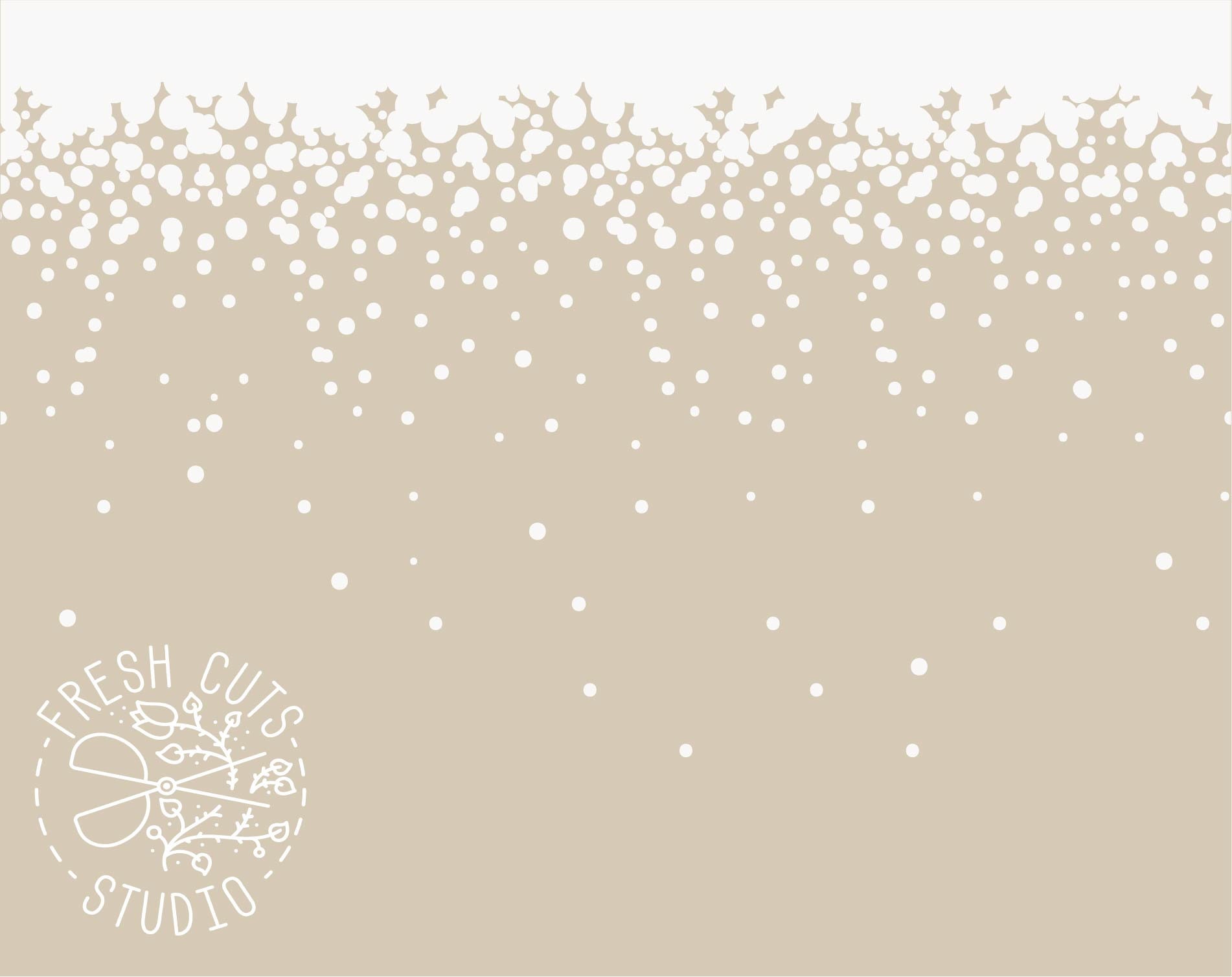 Snowing Svg Falling Snow Photo Overlay Effect SVG Dxf Vector - Etsy