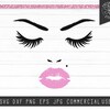 Lips Bite Scissors Svg File | Barber SVG | Hair Stylist SVG | Woman ...