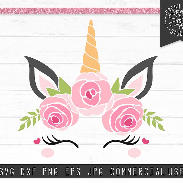 Unicorn Flower Crown - Etsy