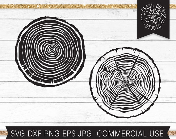 Tree Rings SVG Cut File for Cricut Silhouette Woodcutting | Etsy Australia