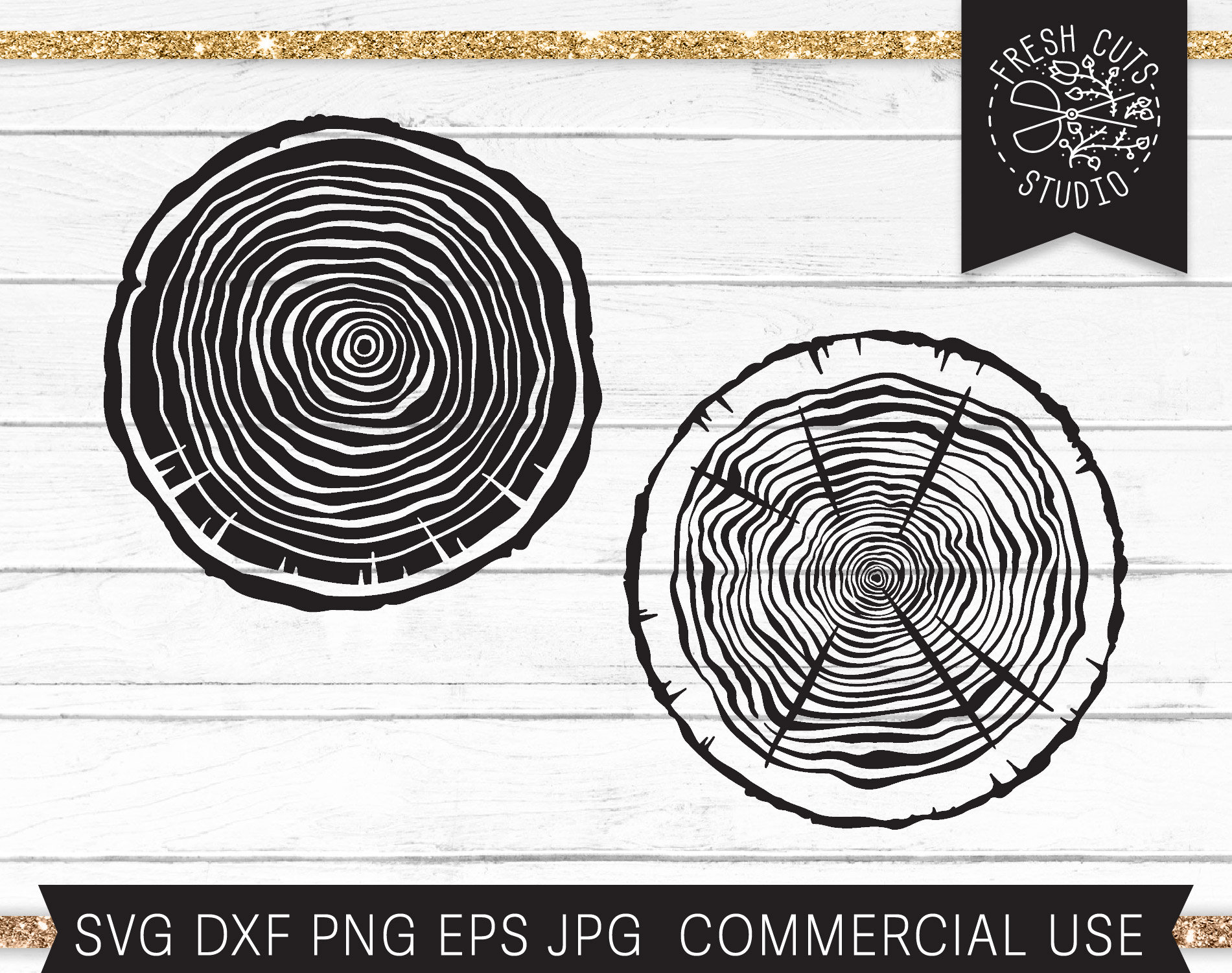 Tree Rings SVG Cut File for Cricut Silhouette Woodcutting | Etsy Australia