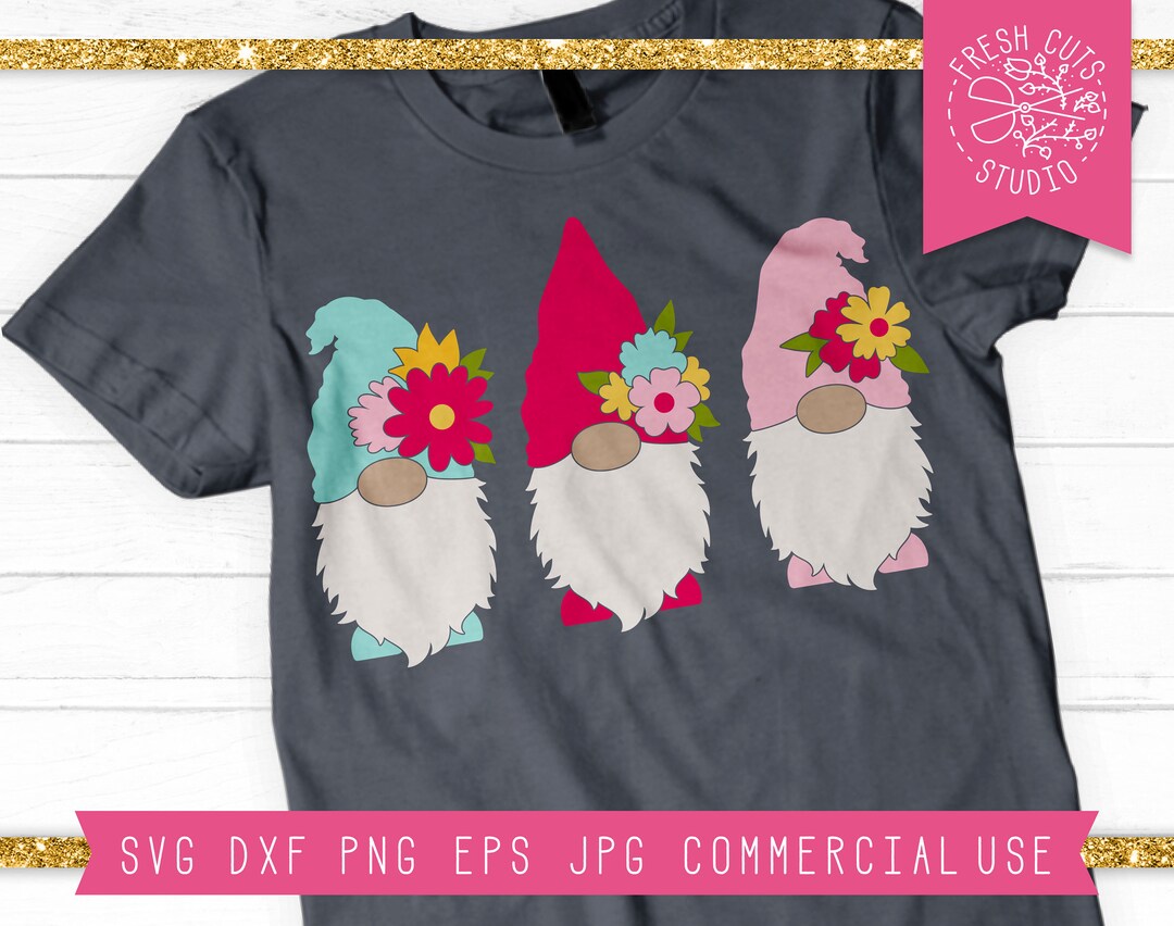 Gnome SVG, Spring SVG, Spring Gnome Svg Cut File for Cricut, Easter ...