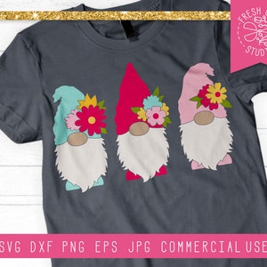 Gnome SVG, Spring SVG, Spring Gnome Svg Cut File for Cricut, Easter ...