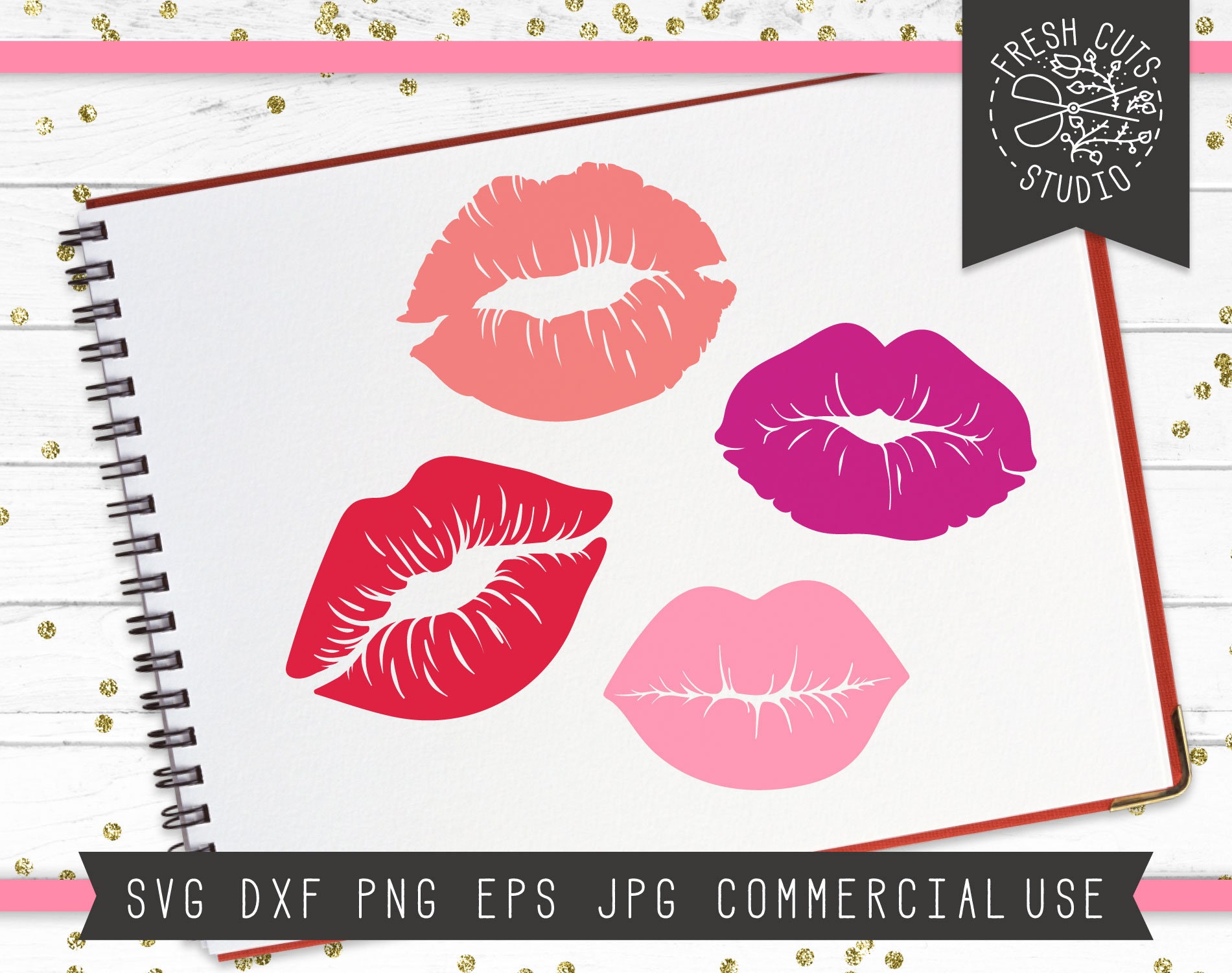 Lips Svg Lip Svg Bundle Kiss Svg Lipstick Svg Makeup Svg | Etsy UK