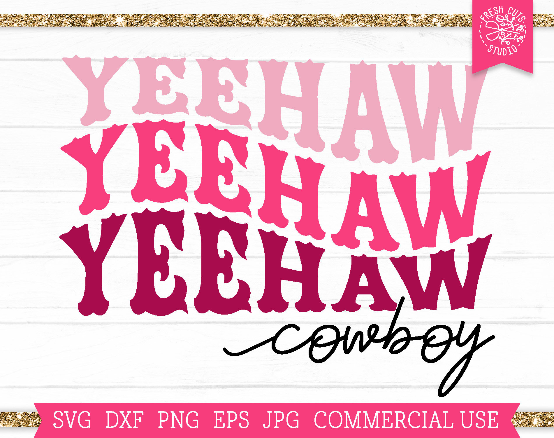 Yeehaw SVG Cut File Western Valentine Svg Happy - Etsy