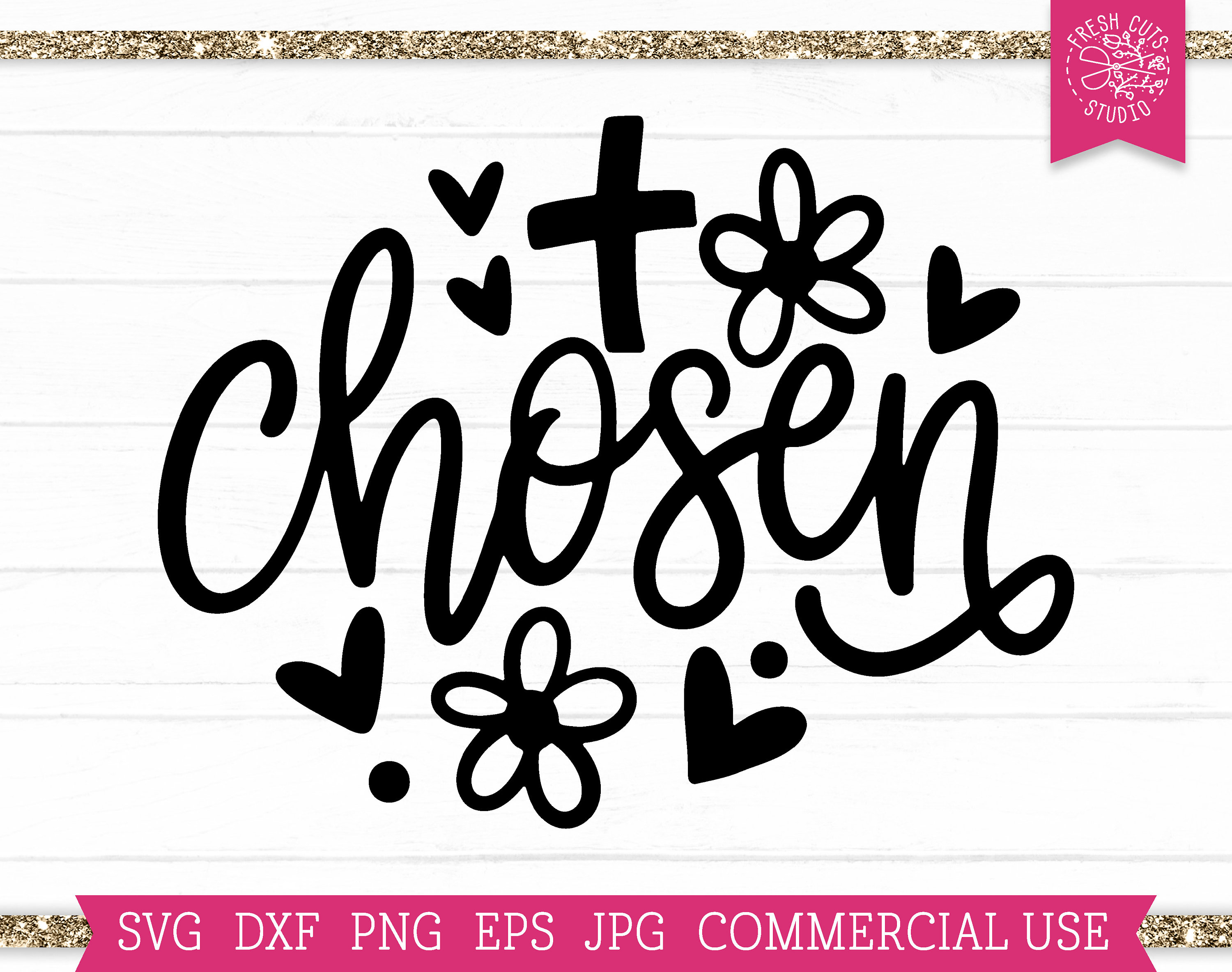 Chosen SVG Easter Cut File Cricut Silhouette Jesus Svg - Etsy