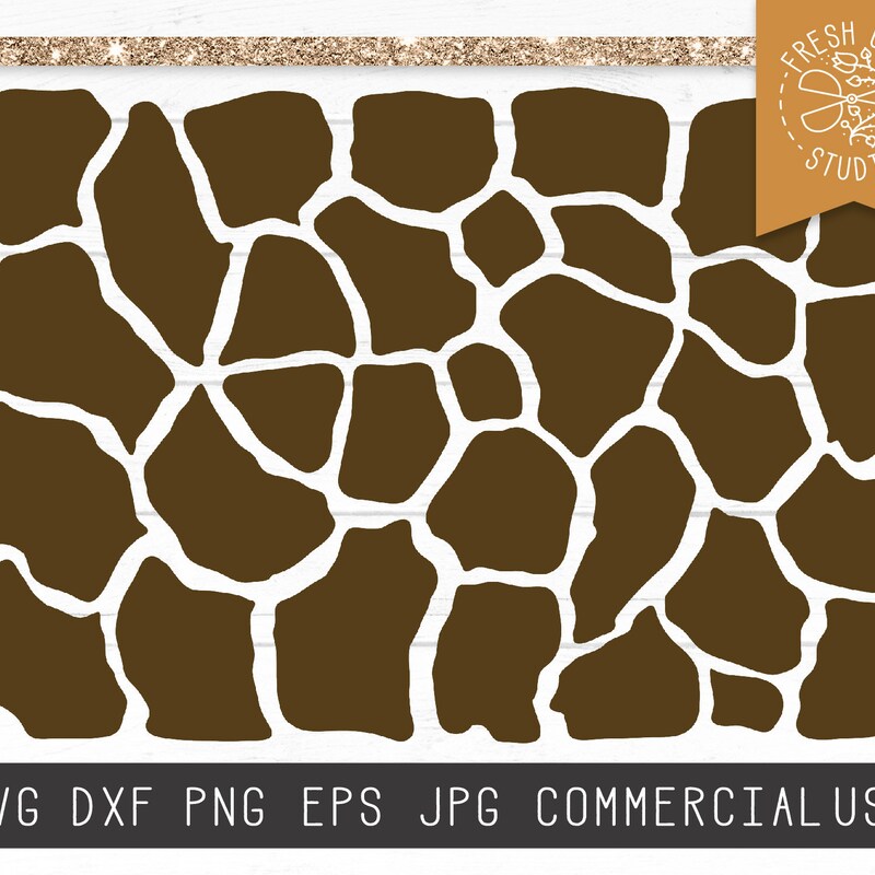 Giraffe Pattern Svg - Etsy
