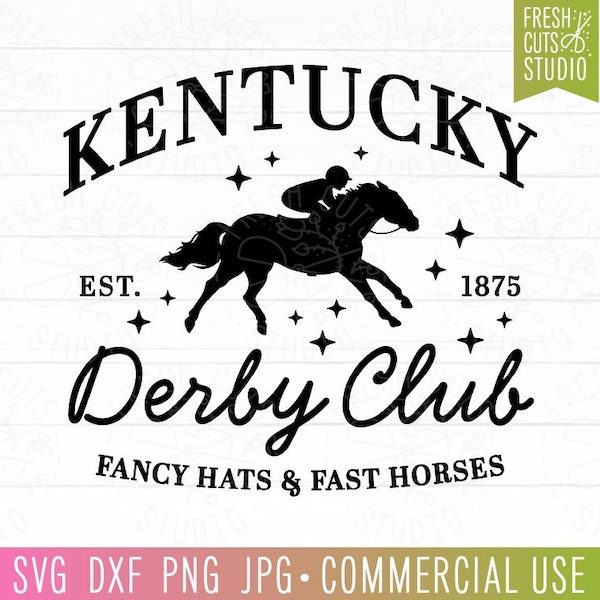 Derby Svg - Etsy