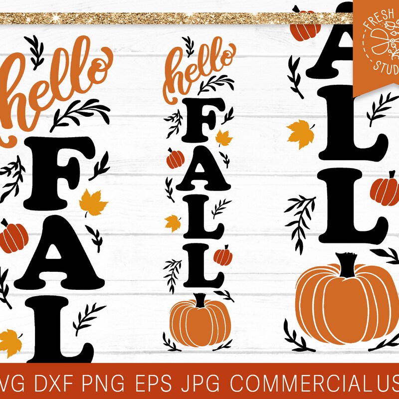 Fall Porch Signs Svg - Etsy