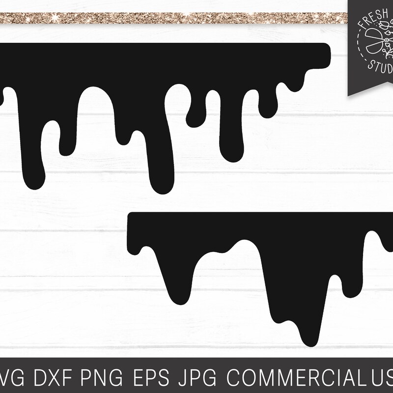 Drip Svg - Etsy