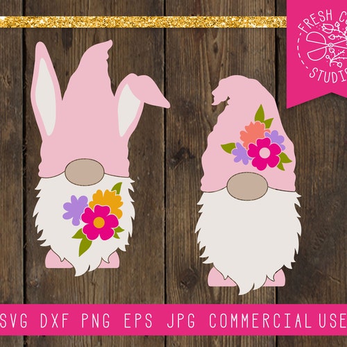 Gnome SVG Spring SVG Spring Gnome Svg Cut File for Cricut - Etsy