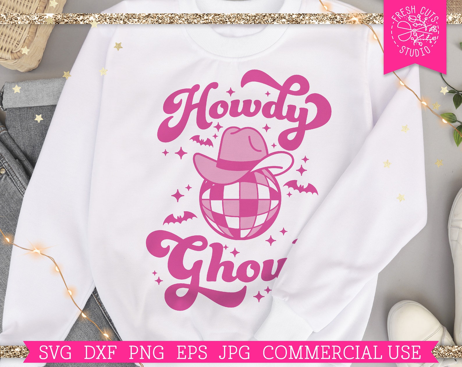 Howdy Ghouls SVG Retro Groovy Halloween Cut File for Cricut - Etsy