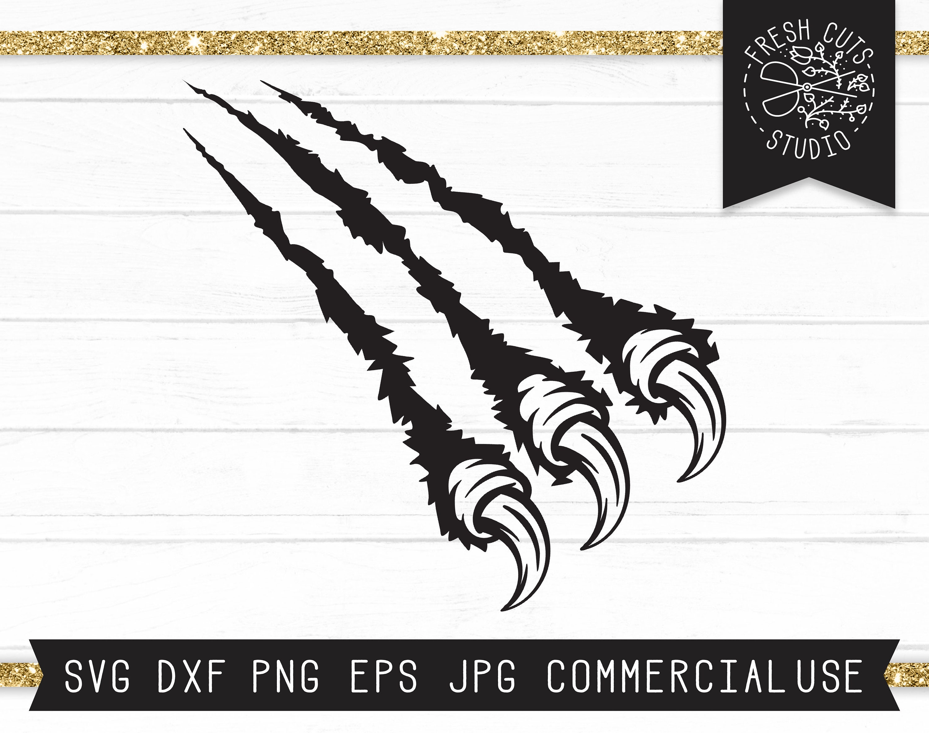 Dinosaur Claw SVG File Dinosaur Claws Svg Claw Marks Svg - Etsy Denmark