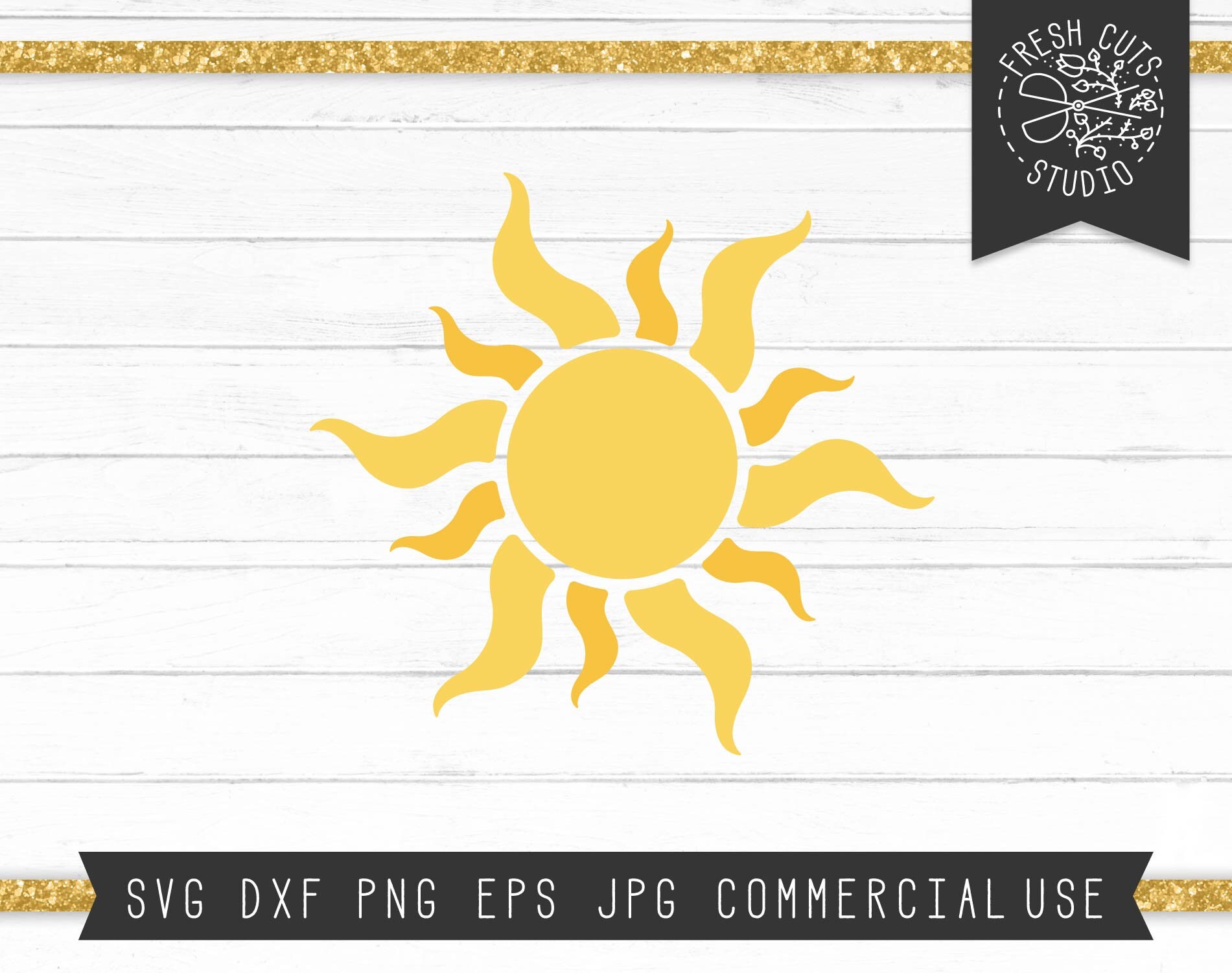 Sun Svg Cut File Instant Download Digital Design for Cricut | Etsy