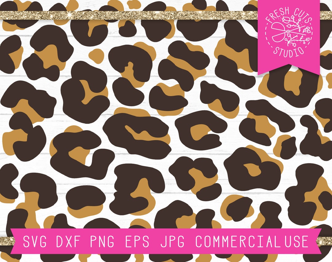 Leopard Spots SVG File Instant Download, Leopard Print Svg, Leopard ...