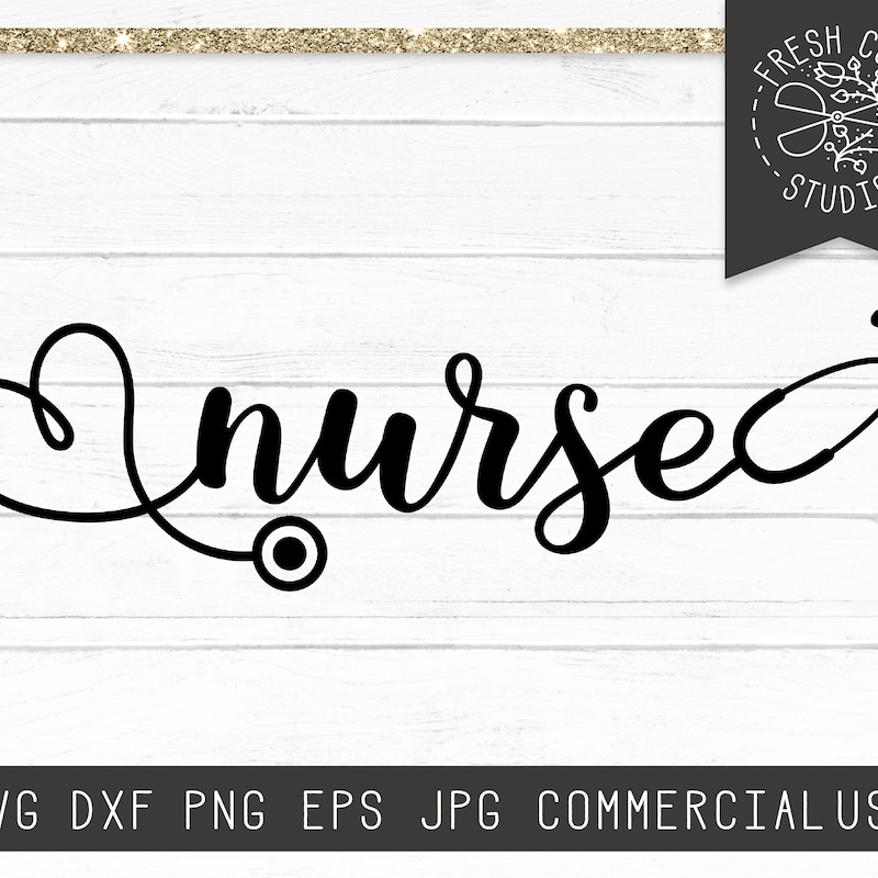 Script Nurse Svg - Etsy
