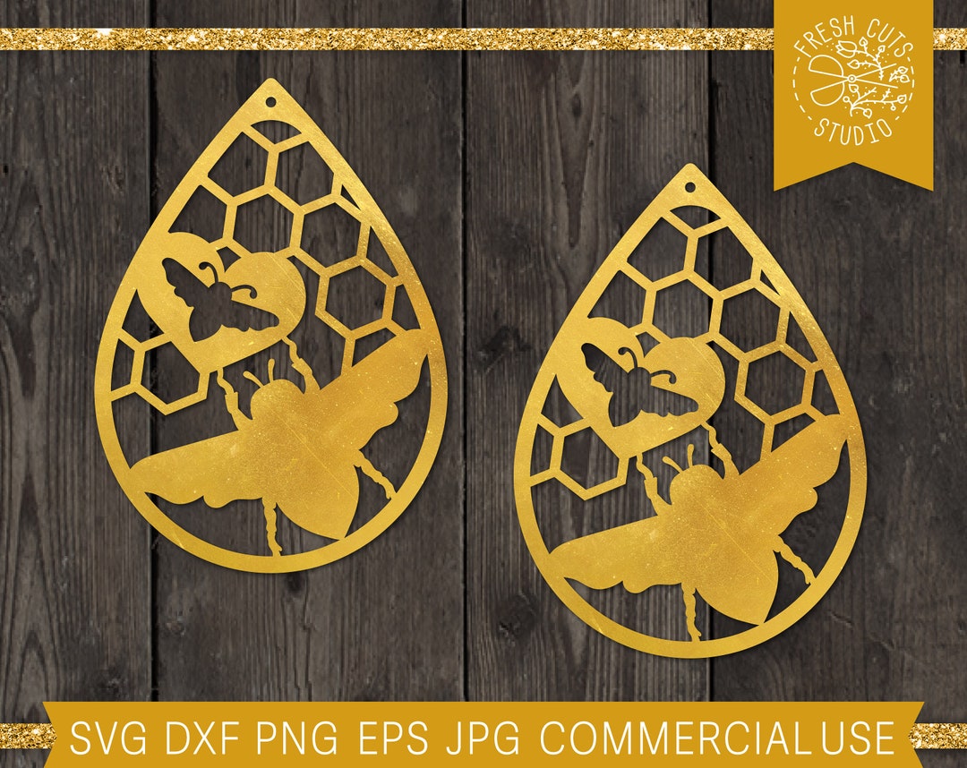 Abeja SVG, Abeja con corazón Svg Archivo cortado para Cricut, Peine de ...