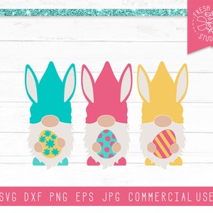 Easter Gnome SVG, Easter Svg Cut File for Cricut, Easter Eggs SVG ...