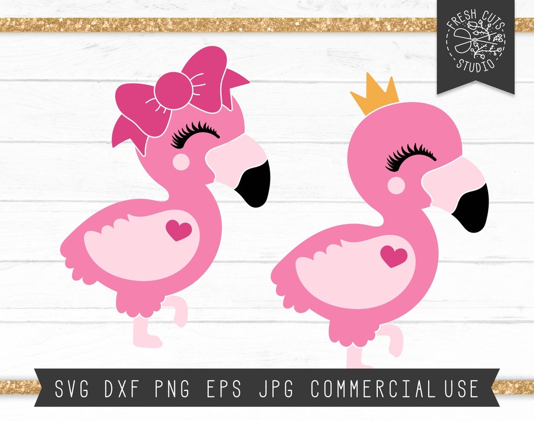Cute Flamingo SVG Files for Cricut, Flamingo Svg Cut File, Flamingo ...