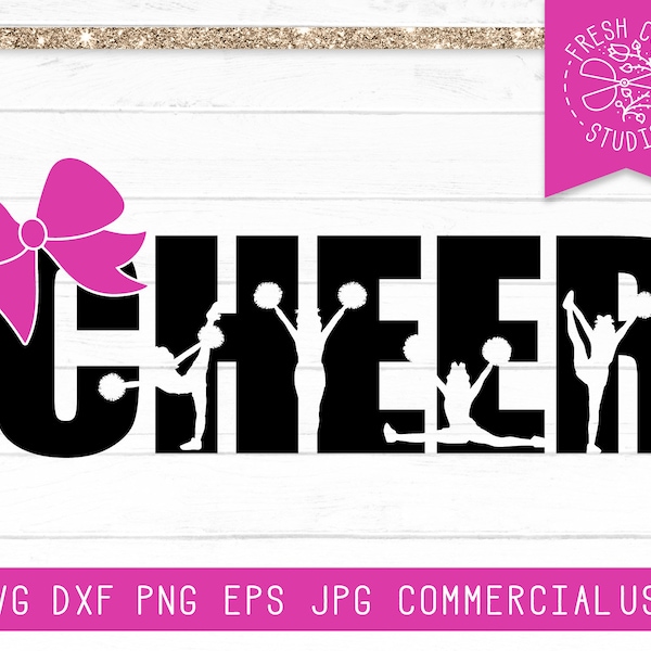 Cheer Svg - Etsy