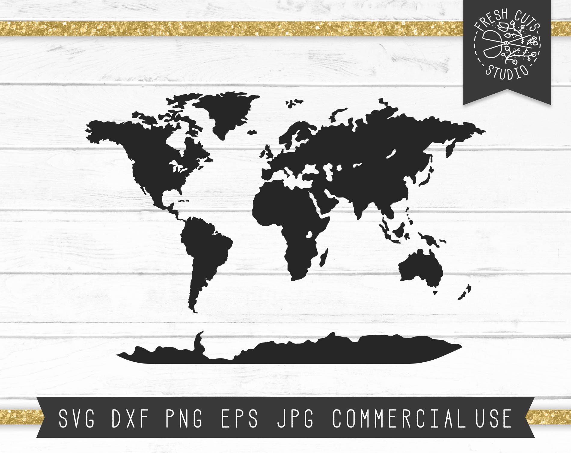 World Map SVG Cut File for Cricut Instant Download Global - Etsy UK