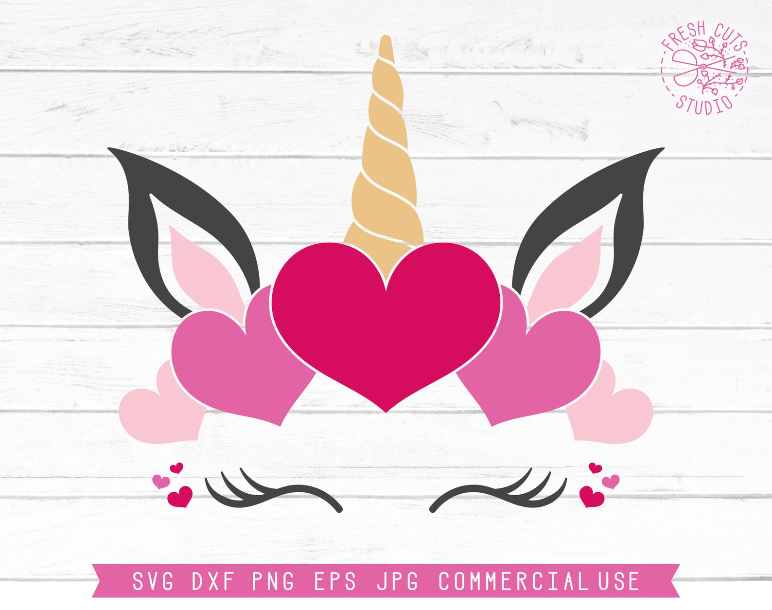 Unicorn Valentine Svg Valentine Unicorn Svg Heart Unicorn | Etsy