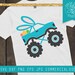 Monster Truck SVG Truck With Eggs, SVG for Boys, Easter Bunny Monster ...