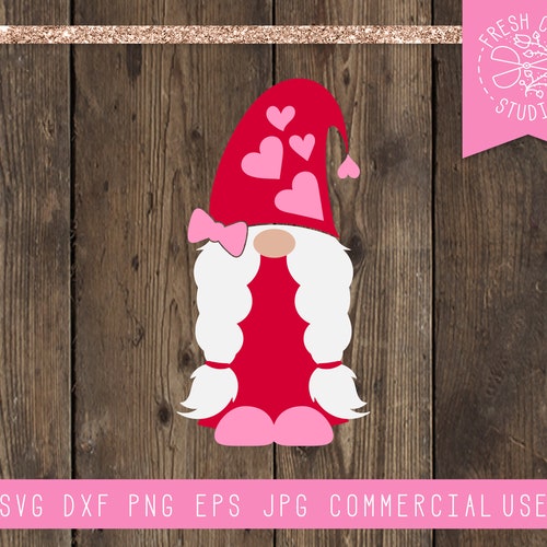 Gnome Girl SVG Gnome SVG Cut File for Cricut Gnome - Etsy