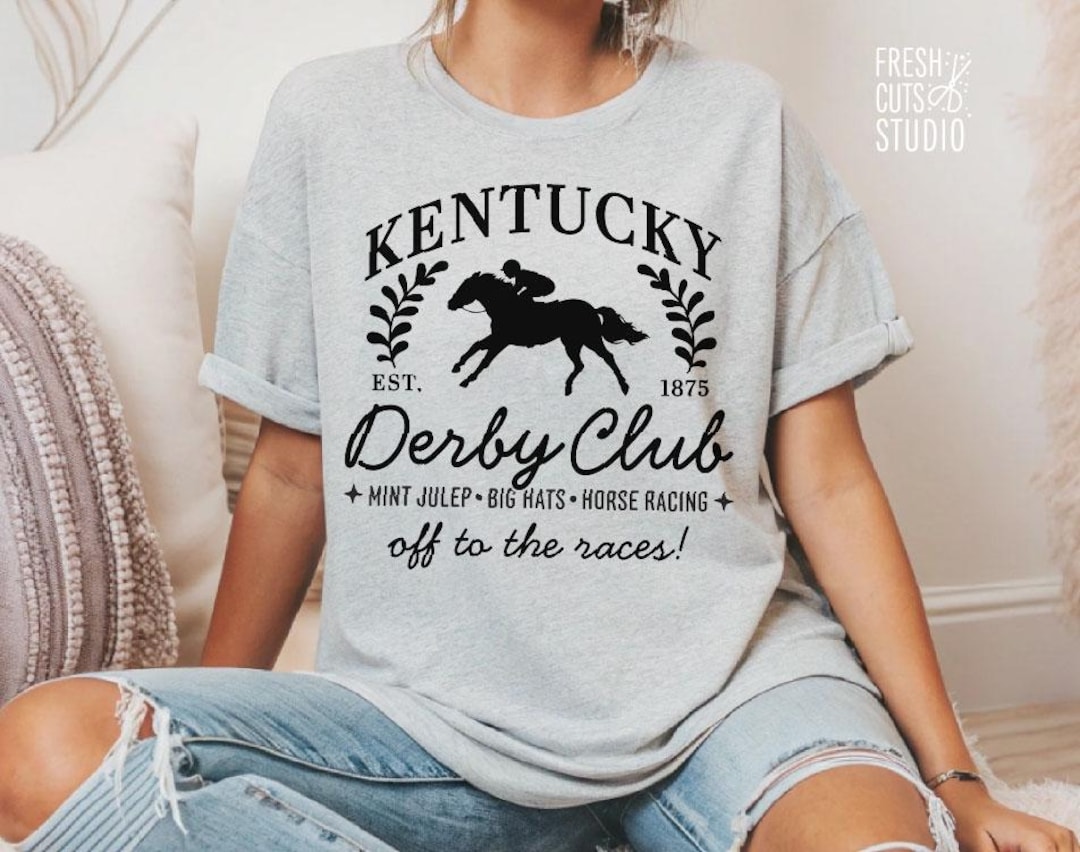 Derby SVG Cut File, Kentucky Svg, Horse Racing Svg, Derby Shirt File ...