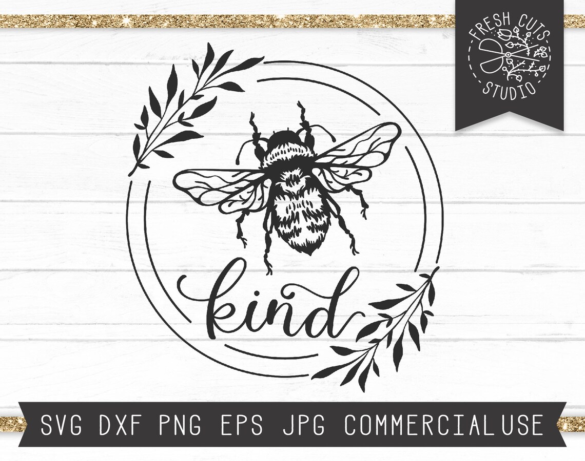 Abeja Svg Cortar Archivo Abeja Kind svg Guardar las Abejas - Etsy México