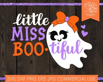 Miss Boo Tiful Svg - Etsy