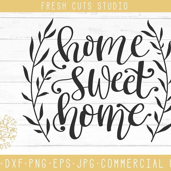 Home Sweet Home Svg - Etsy