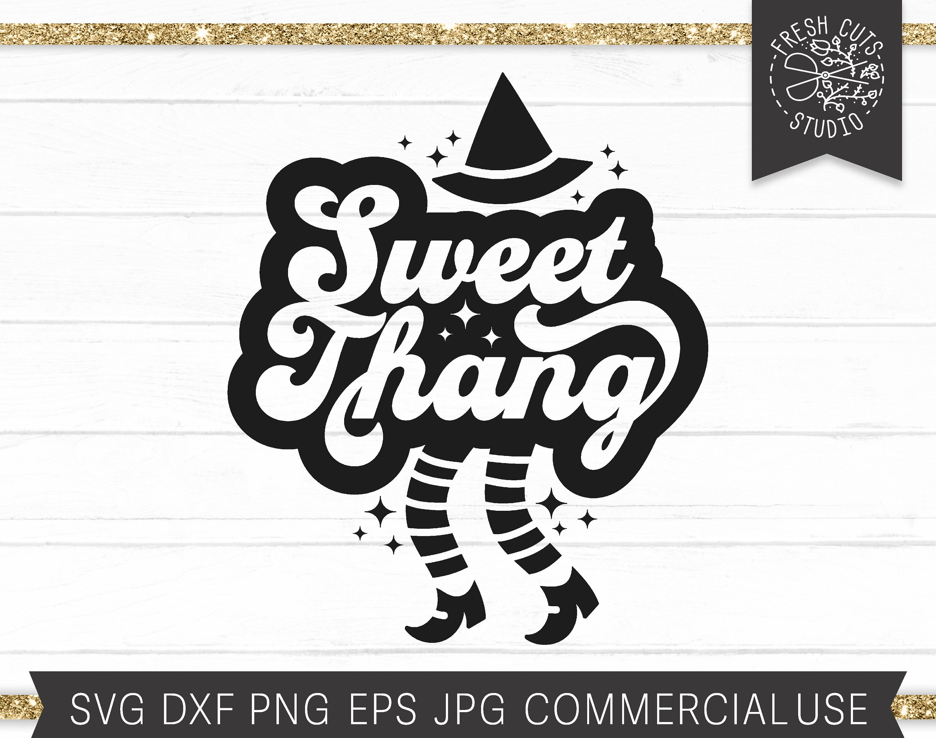 Witch Saying SVG Sweet Thang Svg Funny Fall Svg Saying | Etsy