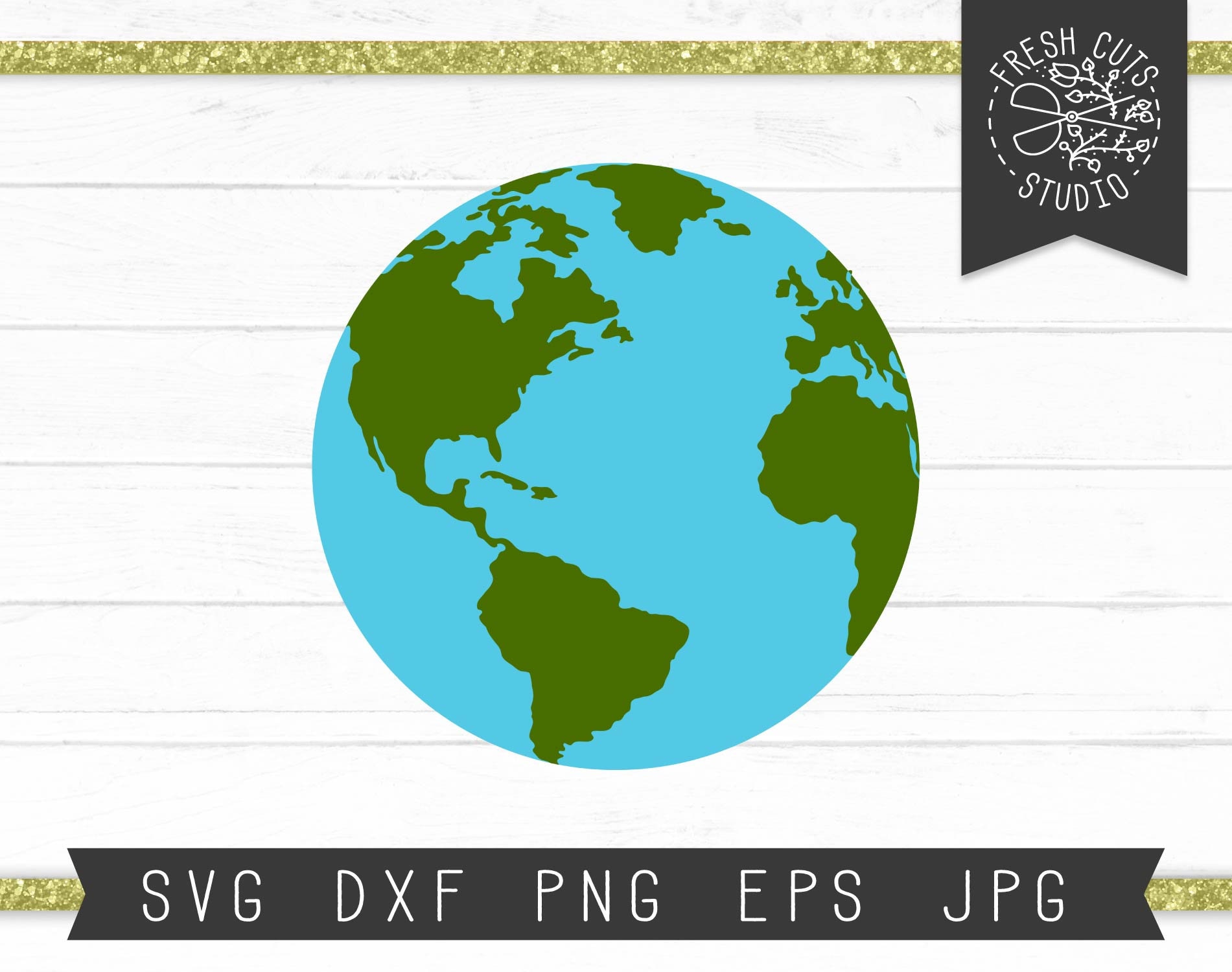World Globe SVG File Instant Download Cut File for Cricut | Etsy