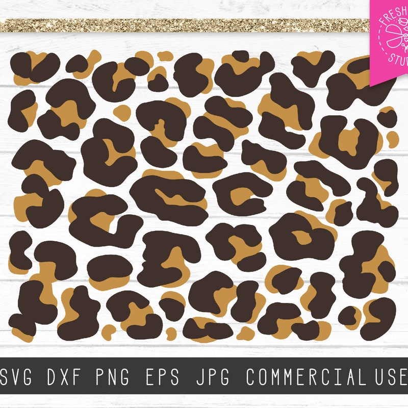 Leopard Svg - Etsy