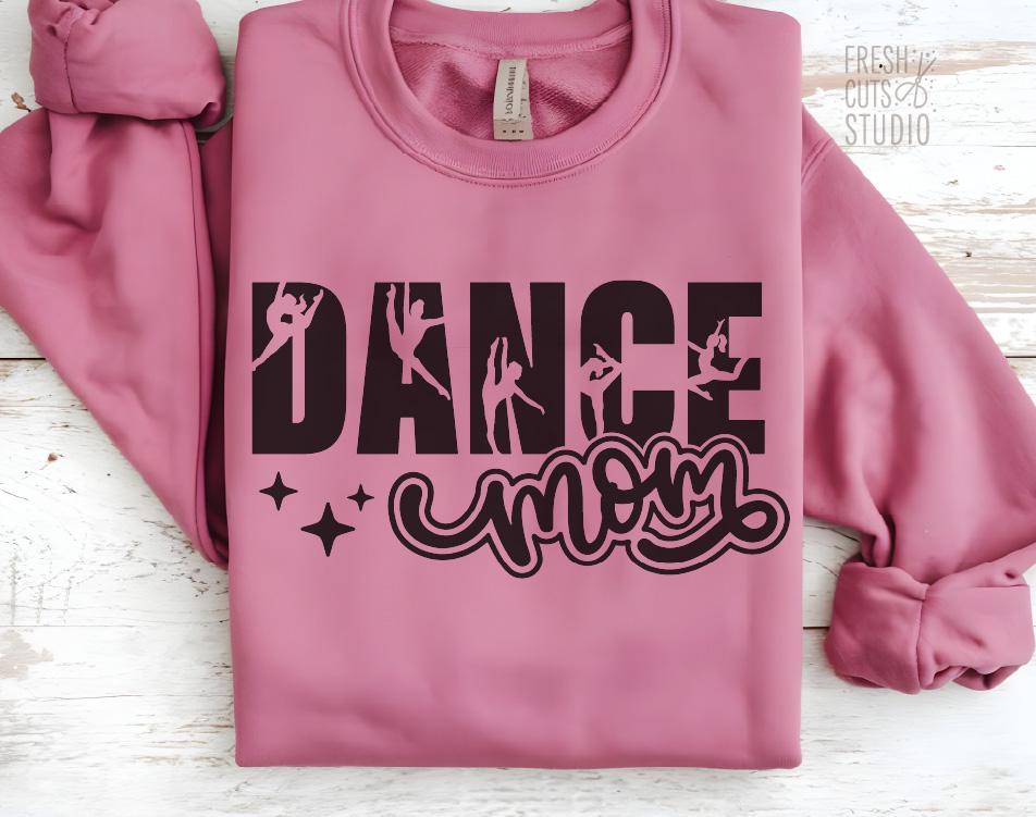 Dance Mom SVG Cut File, Instant Download, Png for Sublimation, Dancer ...