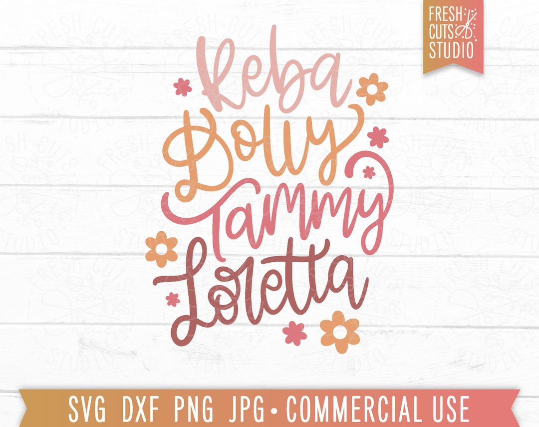 Country Singers SVG, Gift for Country Music Fan, Country Music Svg ...