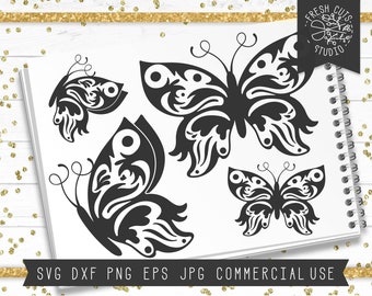 Fluttering Butterflies SVG Butterfly SVG Cut Table - Etsy Singapore