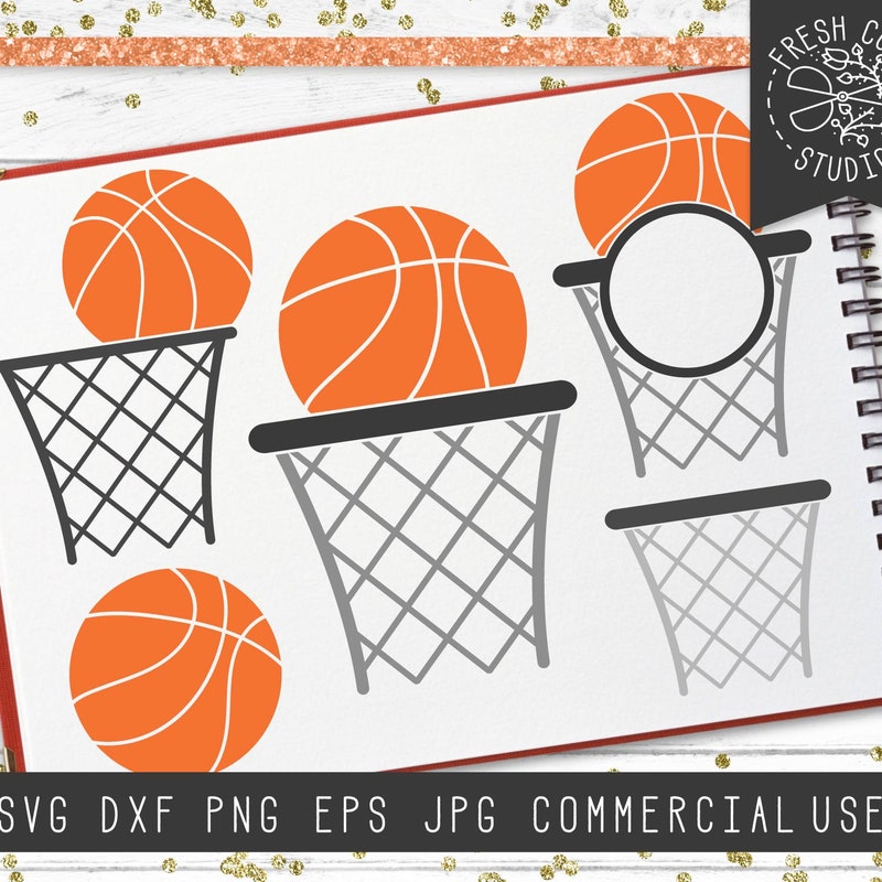 Basketball Net Svg - Etsy