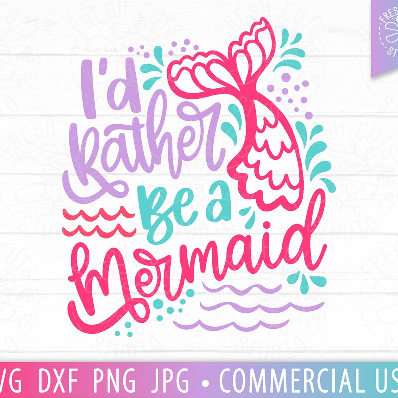 Mermaid Quote Svg - Etsy