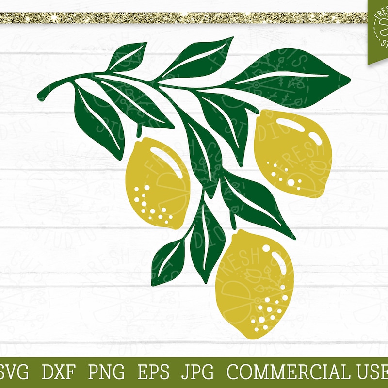 Lemon Svg - Etsy