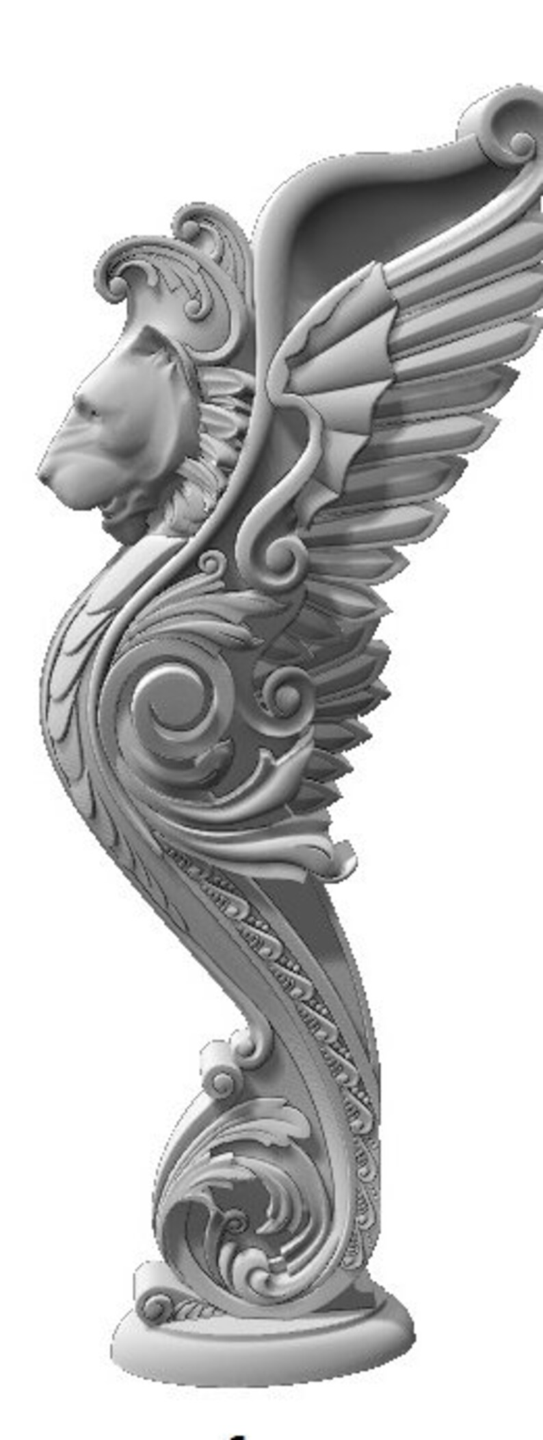 3d Stl Models For Cnc Router Artcam Aspire Cut3d Decor Etsy
