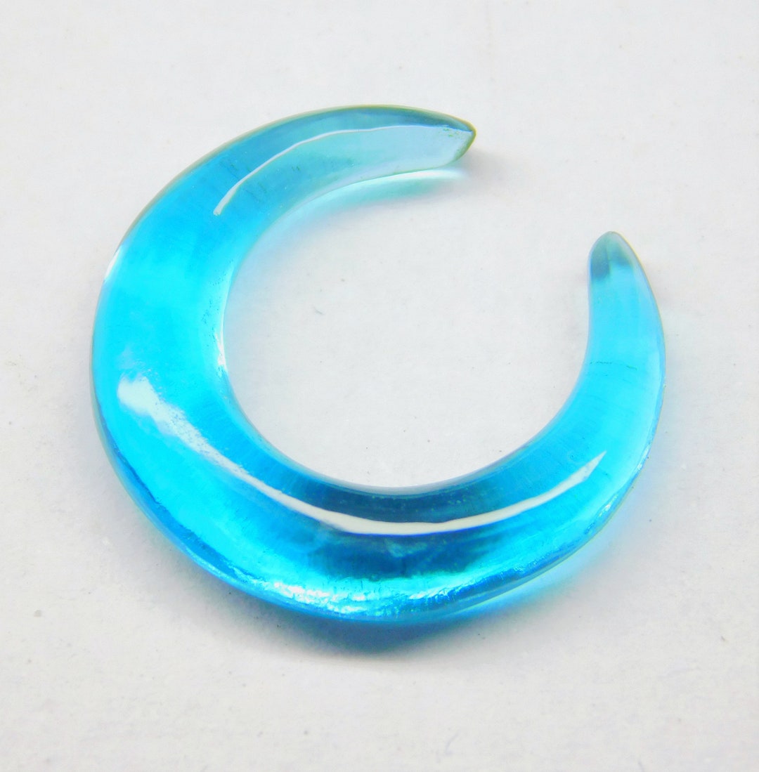 Blue Colour Stone Pincher Gauge Septum ,blue Colour Stone Septum, Spike ...